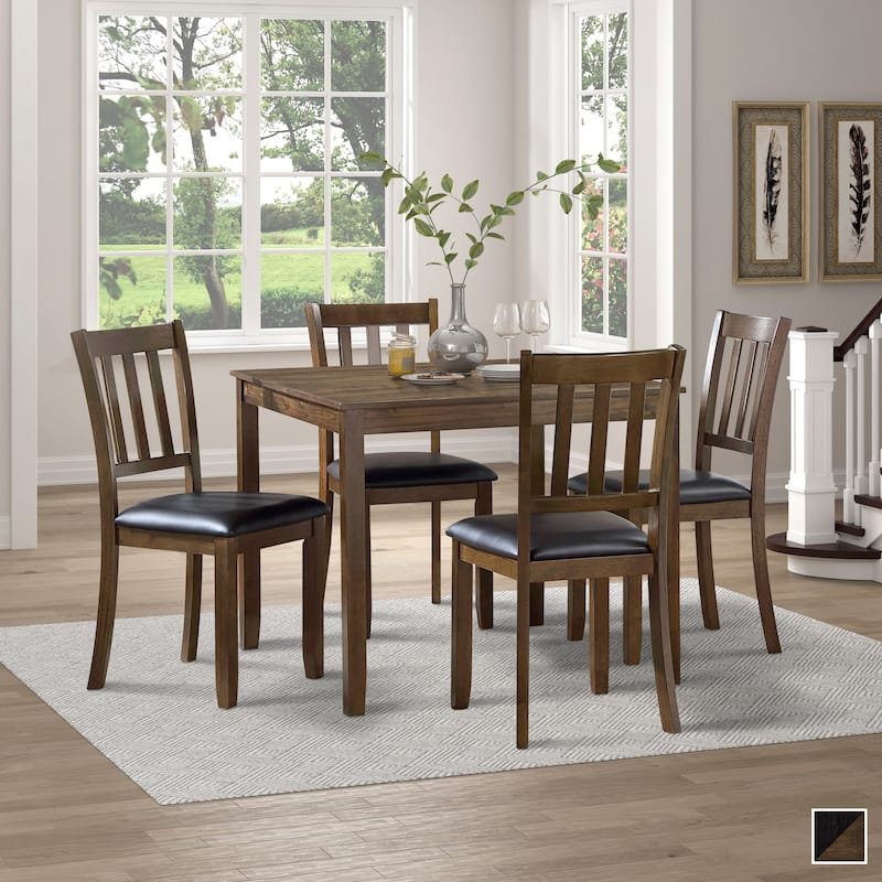 Fremont & Park Ora Wood 5-Piece Dining Set - Overstock - 33020553