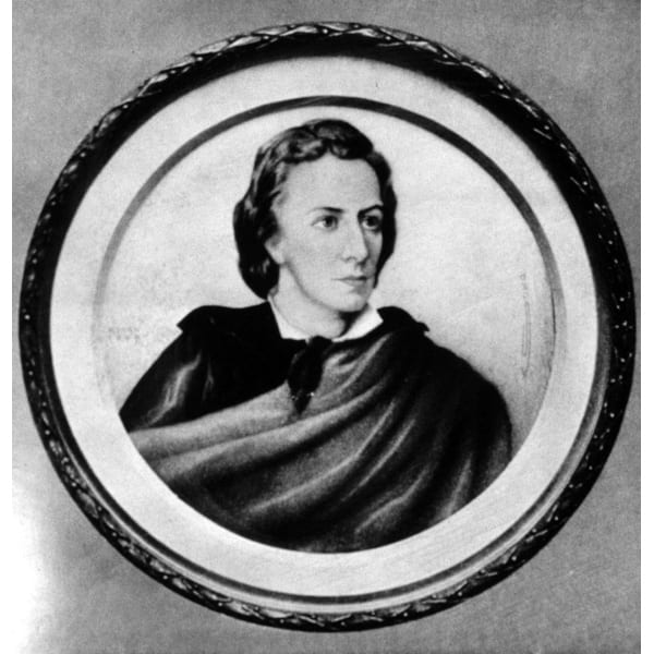 Frederic Chopin Courtesy Csu Archives Everett Collection History - Bed ...