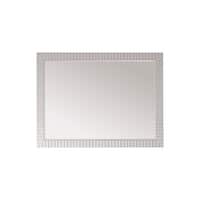 Savona 48" Bathroom/Vanity Wave framed Wall Mirror in Paris Grey - 48 ...