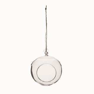 Round Glass Hanging Terrarium - Bed Bath & Beyond - 36882240