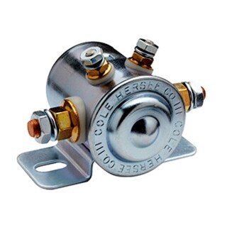 6" Silver and Gold Multipurpose Cole Hersee Continuous Duty Solenoid 65 ...