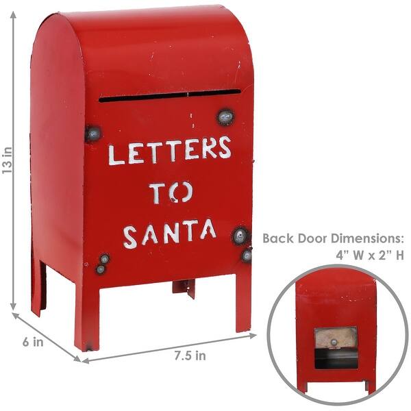 Letters To Santa Indoor Outdoor Mailbox Decor Bed Bath And Beyond