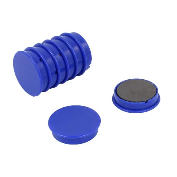 Home School Office Whiteboard Fridge Refrigerator Magnets Blue 8 Pcs ...