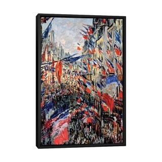 iCanvas "The Rue Saint-Denis, Celebration of June 30, 1878 " by Claude ...