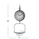 White Decorative Reproduction Scale Wall Clock - Bed Bath & Beyond ...