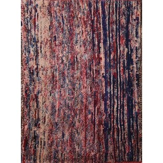 Vintage Abstract Gabbeh Persian Wool Area Rug Handmade Foyer Carpet - 2 ...
