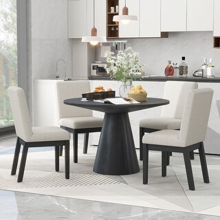 Round table top without pattern, and with the frustum table legs. - Bed ...