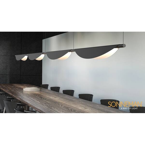 Sonneman Tela LED Double Pendant - Bed Bath & Beyond - 31954345