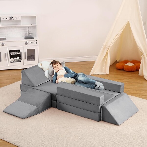 Nugget Couch 12pcs Kids Couch for Playroom Bed Bath Beyond 41310573