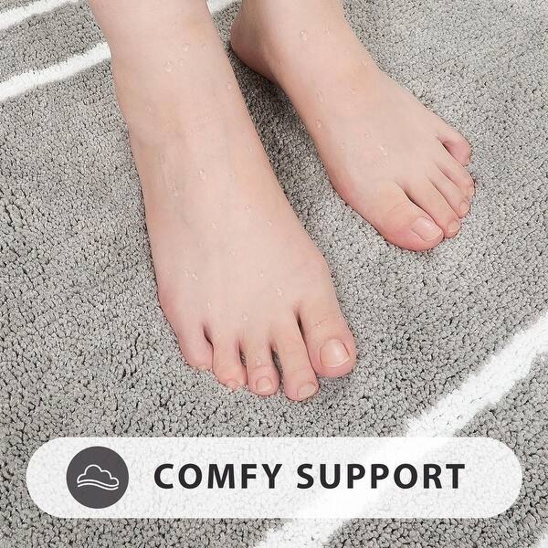 Bath Rug Runner,Water Absorbent Extra Long Bathroom Rug,Non Slip ...