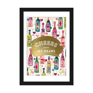 iCanvas "Cheers My Dears" by Cat Coquillette - Bed Bath & Beyond - 37326281