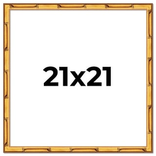 21x21 Frame Gold Real Wood Picture Frame Width 1 inches | Interior ...