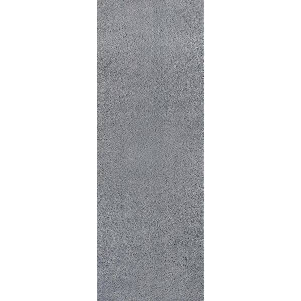8' Grey Indoor Shag Runner Rug - 3'6" Round - Bed Bath & Beyond - 39702276