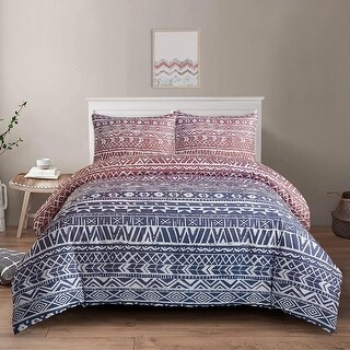 Style Quarters 3pc Duvet Cover Set-Gradient-100% polyester-1 Duvet ...