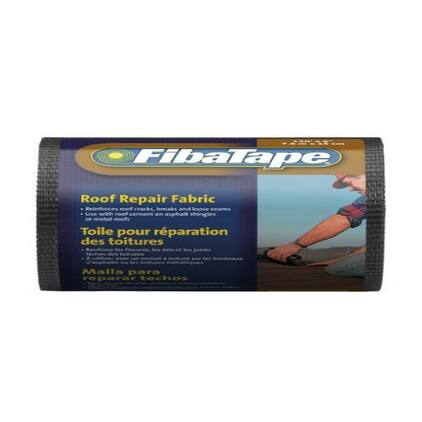 Perma Glas-Mesh SRG150 "Fibatape" Roof Repair Black 6" x 150' - Bed ...