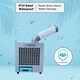 Equator 3-in-1 AC Heat Air 9000BTU Outdoor Air Conditioner IP24 Casters ...