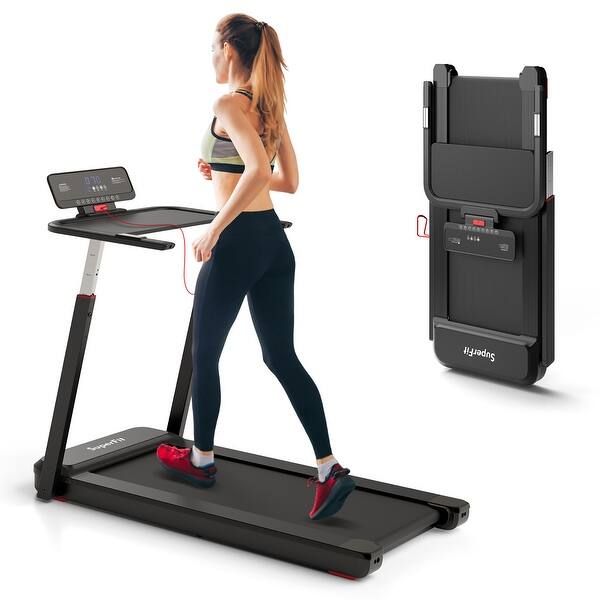 Superfit 3HP Running Machine Folding Treadmill Adjustable Height APP ...