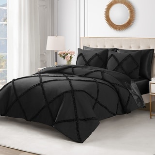 Juicy Couture Diamond Ruffle Reversible Comforter Set - Bed Bath ...
