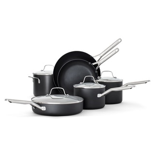 Calphalon Hard-Anodized Nonstick 10-Piece Cookware Set - Bed Bath & Beyond - 41452980