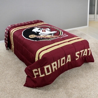 Florida State Seminoles Reversible Big Logo Soft and Colorful Comforter ...