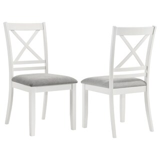 Lifestorey Athens Solid Wood Dining Chair (Set of 2) - On Sale - Bed ...