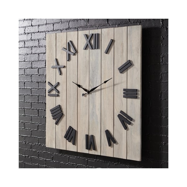 Signature Design by Ashley Bronson White/Black Wood Farmhouse Wall ...