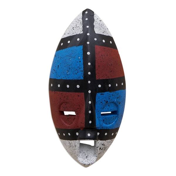 Novica Handmade Ewe Shield African Wood Mask - Bed Bath & Beyond - 36786834