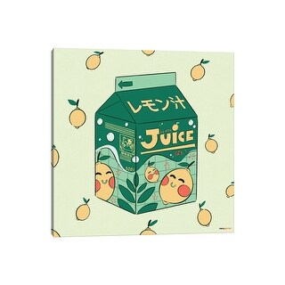iCanvas "Lemon Juice Box" by Rafael Gomes Canvas Print - Bed Bath ...