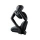 12" Wooden Handmade Abstract Sculpture Statue Handcrafted "Thinking Man ...