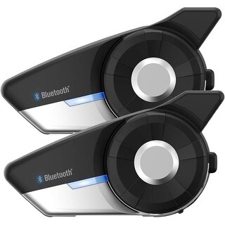 Sena Motorcycle Bluetooth Headset Communication System with Speakers ...