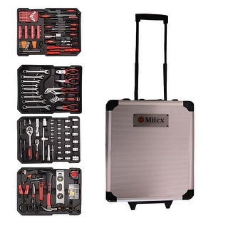 Milex Toolkit In Carry Case With Wheels 399 Piece - One Size - Bed Bath ...