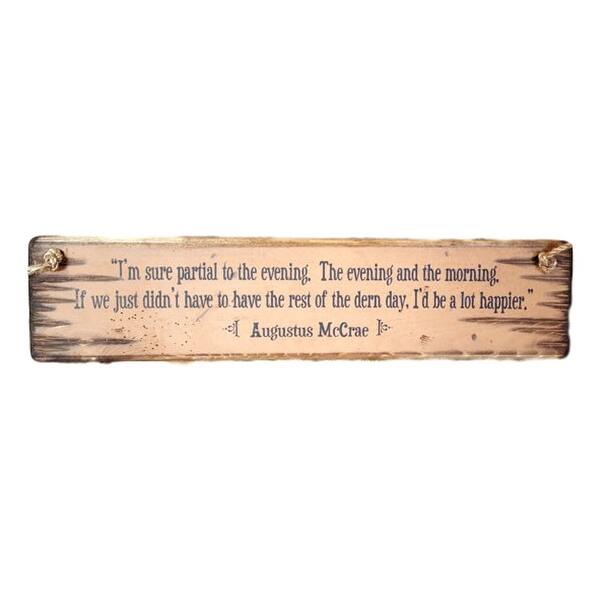 Cowboy Signs Wood Wall Hanging Movie Lonesome Dove Partial Tan 8200 ...