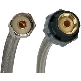 Fluidmaster 16" Faucet Hose with Multiple Connection Sizes - Natural ...