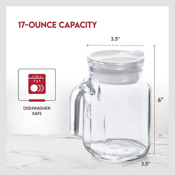 Amici Home Italian Igloo Quadra Glass Pitcher - Bed Bath & Beyond ...