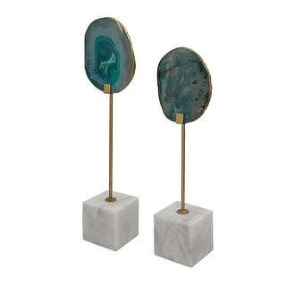 A&B Home Sabriel Agate Statuaries - Set of 2. - Bed Bath & Beyond ...