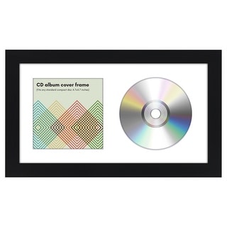 Americanflat CD Frame - 6.5x12 For CD & Album Art Display - Bed Bath ...
