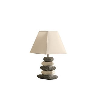 18âundefined Organic Ceramic Pebbles Table Lamp - Bed Bath & Beyond ...