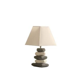 18âundefined Organic Ceramic Pebbles Table Lamp - Bed Bath & Beyond ...