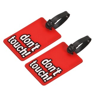 2Pcs Tag Identifier Label, Don't Touch Pattern Red - Bed Bath & Beyond ...