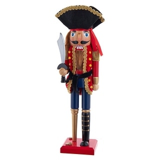 Kurt Adler 15-Inch Pirate Nutcracker with peg leg - Bed Bath & Beyond ...