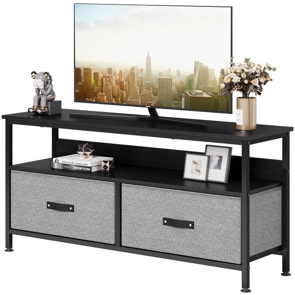 55 Inch Entertainment Center with Storage TV Stand - Bed Bath & Beyond ...