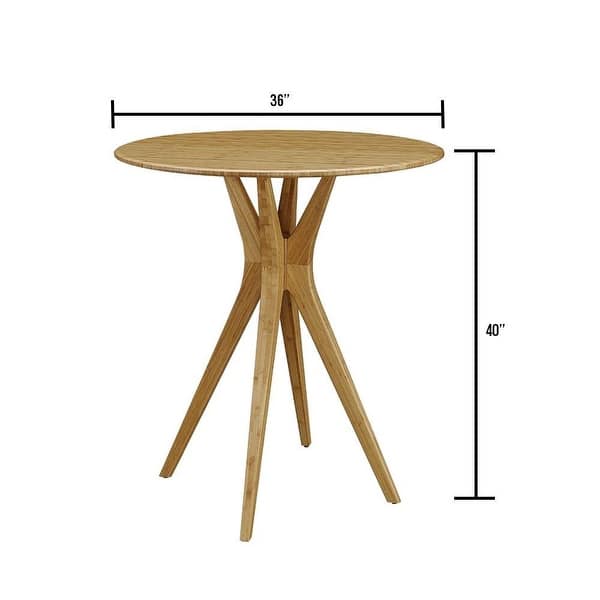 Greenington Mimosa Bar Height Table, Caramelized - Bed Bath & Beyond ...