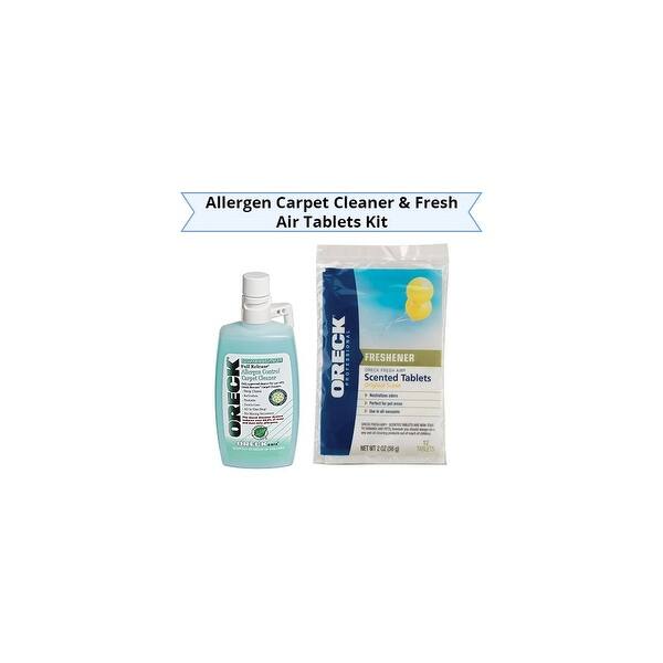 Oreck Allergen Control Kit (16 oz Carpet Cleaner Shampoo + 12 Scent Air ...