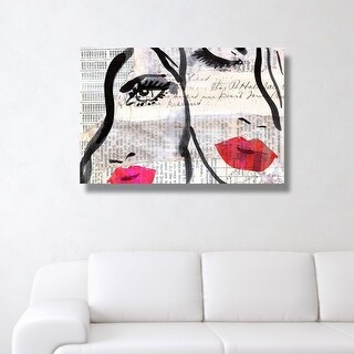 Oliver Gal 'Sister' People and Portraits Wall Art Canvas Print - Black ...