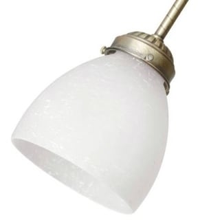 Hunter Set of 4 Glass Shades for Four-Light Fitter and Adapter Light ...