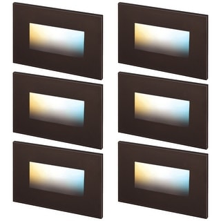 Low Voltage LED Step Lights Outdoor, 12V 3.5W Landscape Stair Lights ...