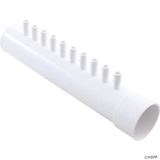 Manifold, 3/8" Barb, 10 Port, Dead End, 1-1/2" Spigot - Bed Bath ...
