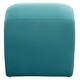 SAFAVIEH Kibo Curved Waterfall Velvet Ottoman - Bed Bath & Beyond ...