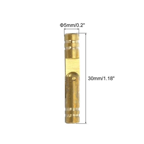 Invisible Brass Barrel Hinges, 24pcs Concealed Small Barrel Hinges ...