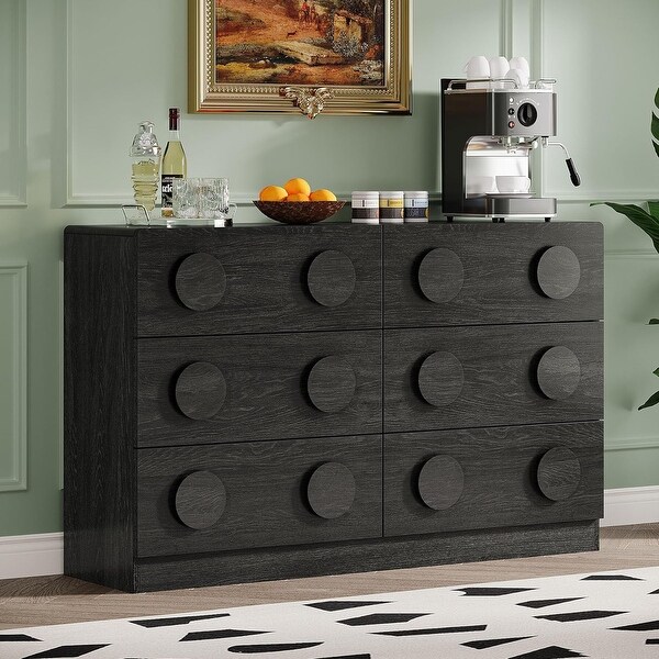Black Sideboard Buffet Cabinet with Drawers for Kitchen Dining Room On Sale Bed Bath Beyond 41591569